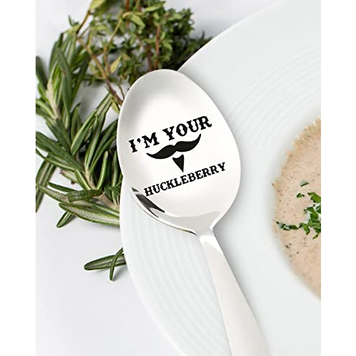 I'm Your HuckleBerry Hand Stamped Spoons Engraved Gift Spoon Hand Stamped Spoon Gifts Funny Gift SpoonsVintage SilverWare Spoons item Unique Gift idea Custom Engraved gift
