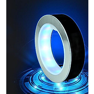 FUGEST Levitation Floating Globe 4inch Rotating Magnetic Mysteriously Suspended In Air World Map Home Decoration Crafts Fashion Holiday Gifts (Blue)