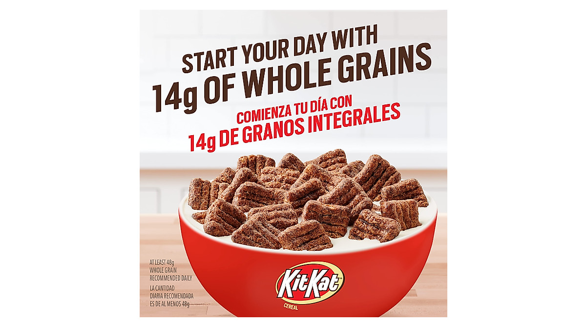 KIT KAT Chocolatey Breakfast Cereal with Whole Grain - Family Size