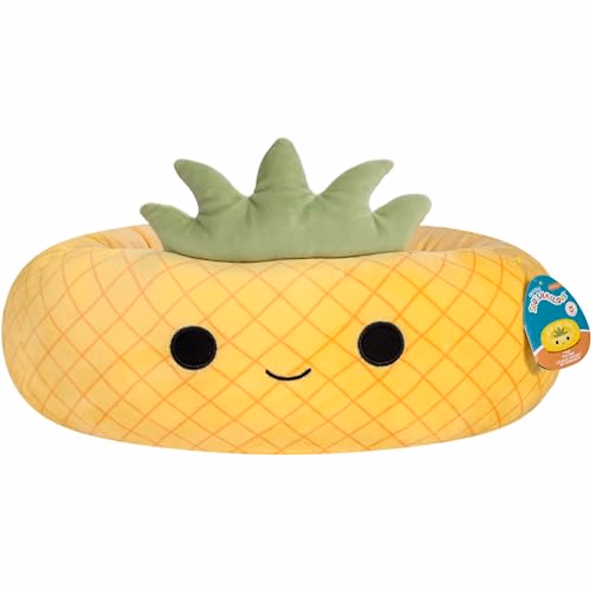 Squishmallows 20-Inch Maui Pineapple Pet Bed - Small Ultrasoft Official Squishmallows Plush Pet Bed