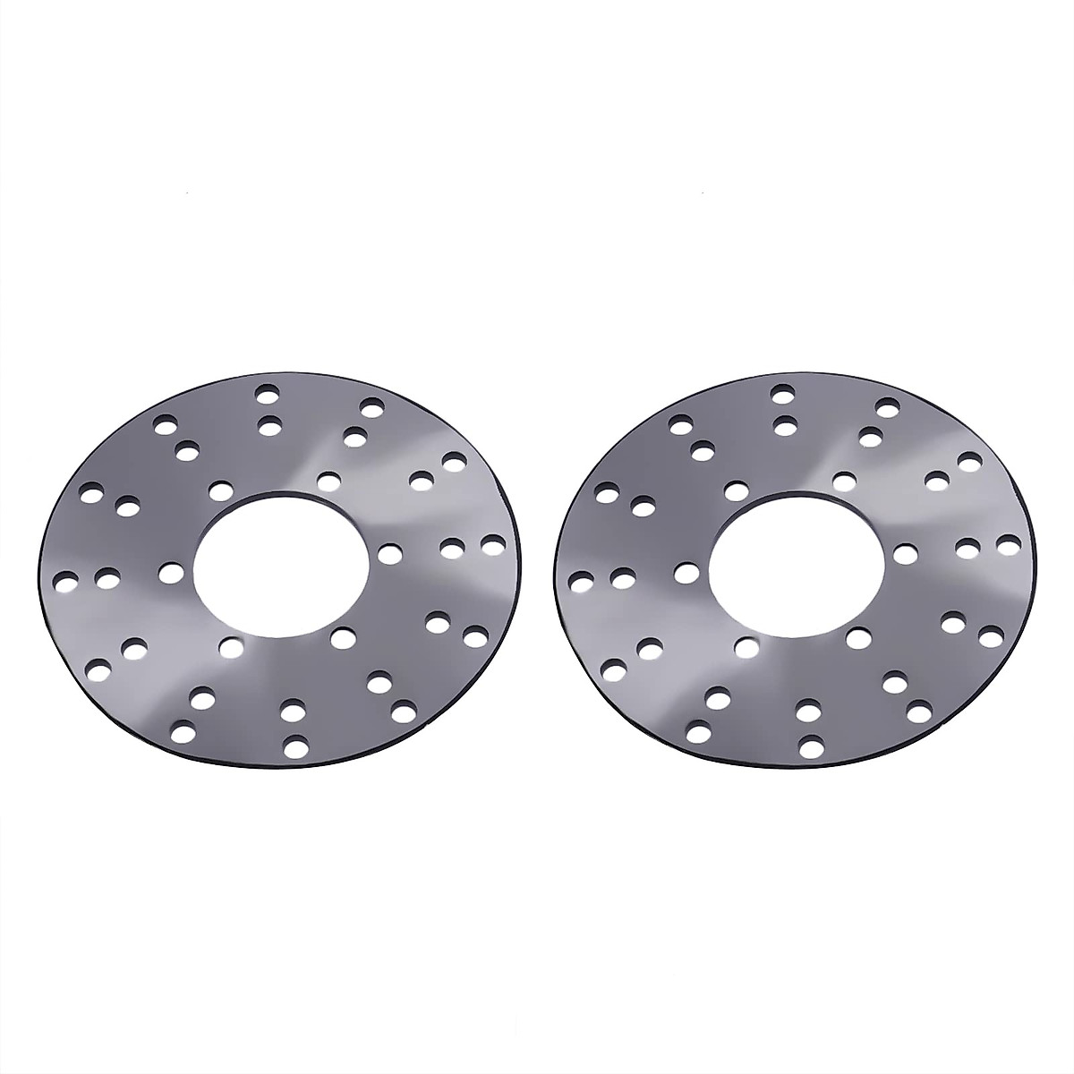 Front Brake Disc Rotor Kit Assmbly, ATV Front Wheel Rim Hub Steering Knuckle Brake Disc Caliper for Go Kart Buggy ATV Quad 125/150/200/250CC