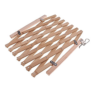 Folding Fence Pet Isolation Gate Expanding Fence Outdoor Indoor, 41x100cm/16.14x39.37inch