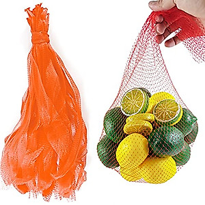 YOOHUA 150PCS Seafood Boiling Bags Bulk, Plastic Shellfish Clam Mesh Bags, Fruit and Vegetable Produce Packaging Net