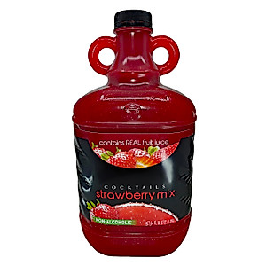 Non-Alcoholic 64 oz. Cocktail Combo Pack | by Dasher's Spice & Beans | 1 bottle of Each | (Stawberry Daiquiri & Pina Colada Mix)