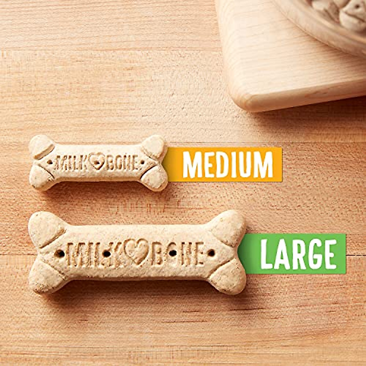 Milk-Bone Simply Original Dog Treats Biscuits for Large Dogs, 11 Pounds