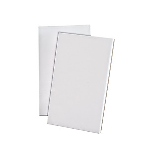 Ampad Scratch Pad, Size 3 x 5, White Paper, No Ruling, 100 Sheets per Pad (21-430), Pack of 12