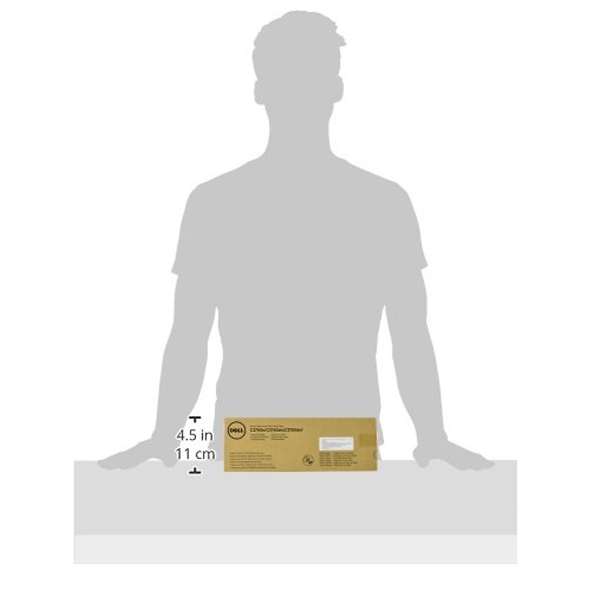 Dell MD8G4 Toner Cartridge C3760N/C3760DN/C3765DNF Color Laser Printer, Yellow