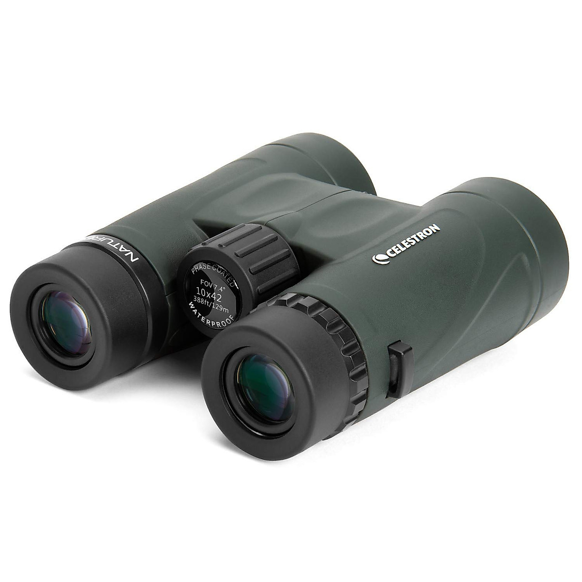 Celestron – Nature DX 10x42 Binoculars – Outdoor and Birding Binocular – Fully Multi-Coated with BaK-4 Prisms – Rubber Armored – Fog & Waterproof Binoculars – Top Pick Optics