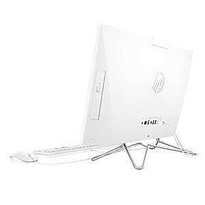 HP 2021 All-in-One Desktop Computer, 23.8" Full HD Touchscreen, 11th Generation Intel Core i5-1135G7 Processor, Intel Iris Xe Graphics, 32GB RAM, 1TB SSD, Webcam, DVD-RW, Windows 10 Home,White