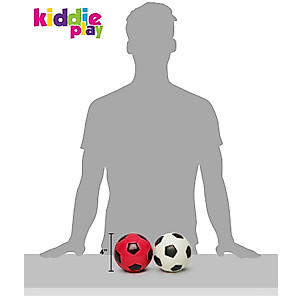Kiddie Play Set of 4 Balls for Toddlers 1-3 Years 4" Soft Soccer Ball for Kids