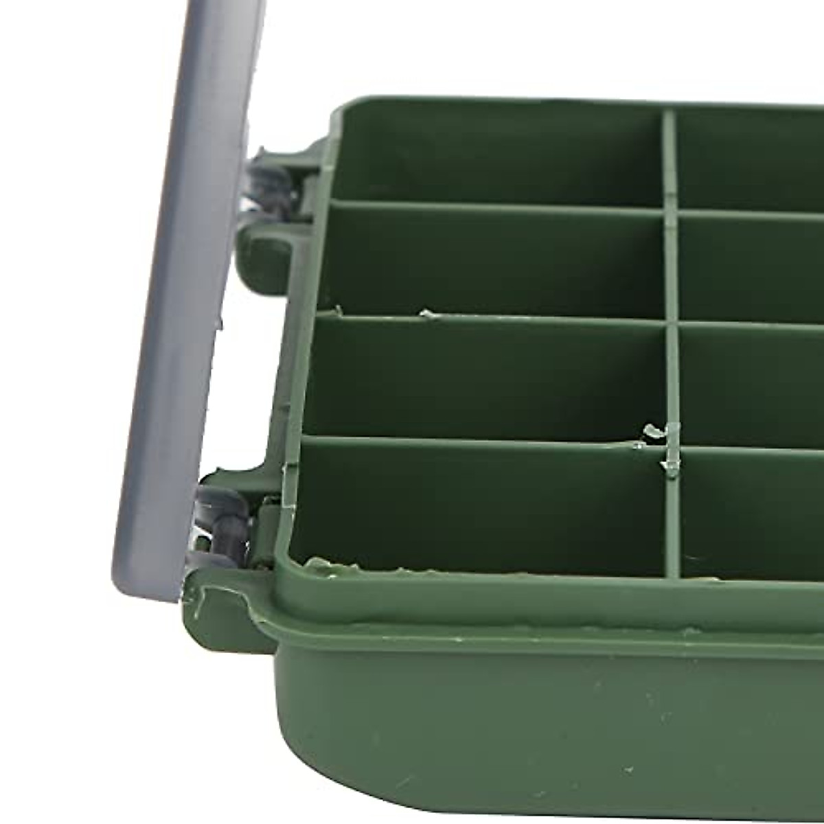 01 Fishing Lure Boxes, PP Plastic Fishing Accessory Box Bait Storage Case Fishing Tackle Accessory Box Mini for Fishing(8 Cells)