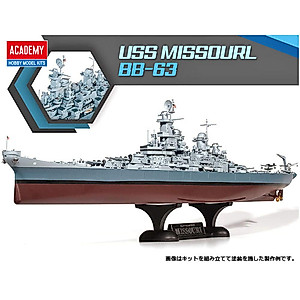 Academy Hobby Model Kits Scale Model : Battle Ships & Aircraft Carrier Kits (1/400 BB-63 Missouri)