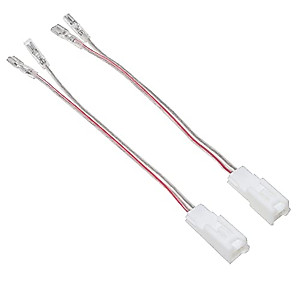RED WOLF Front or Rear Door Speaker Wire Harness Connector Adapter for Toyota 2018-2022, Camry RAV4 Avalon, 2020 Tacoma Door Speakers, Lexus is CT 2011-2018 Dash Tweeter Only