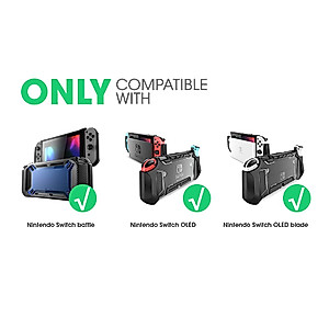 Mumba Carrying Case for Nintendo Switch OLED & Nintendo Switch, [Plus Version] Portable Protective Travel Carry Handbag Pouch for Blade/Battle Case [Large Capacity] (Red)