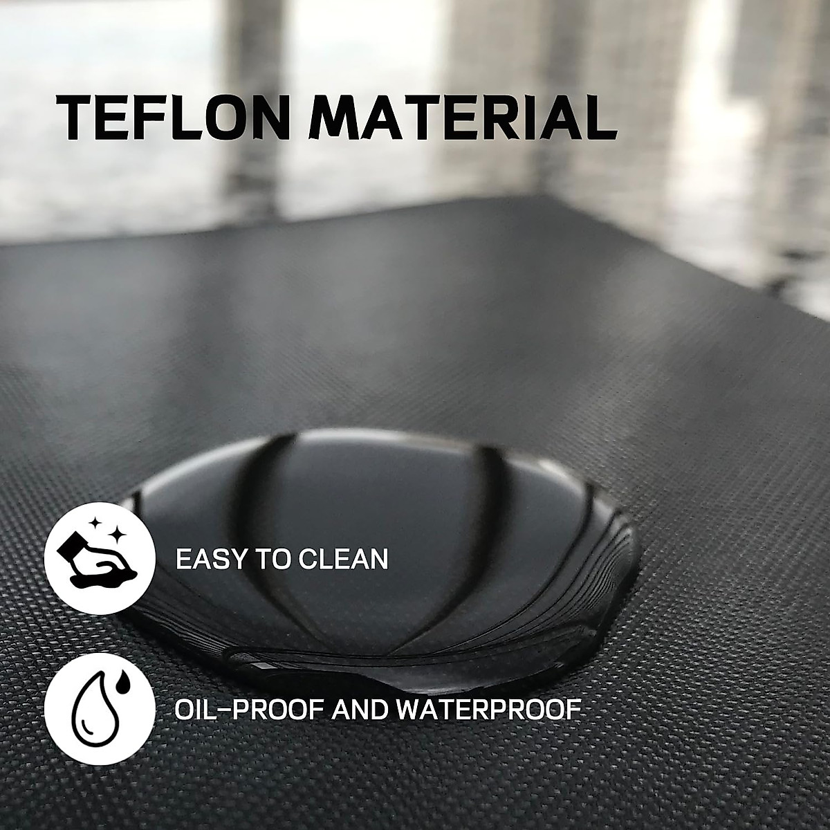 Perditan Tray Mats Set for Harvest Right Freeze Dryer Accessories (L - Large) 6 Pack, Non-Stick, Washable - Teflon Mats Compatible with Harvest Right Freeze Dryer Trays