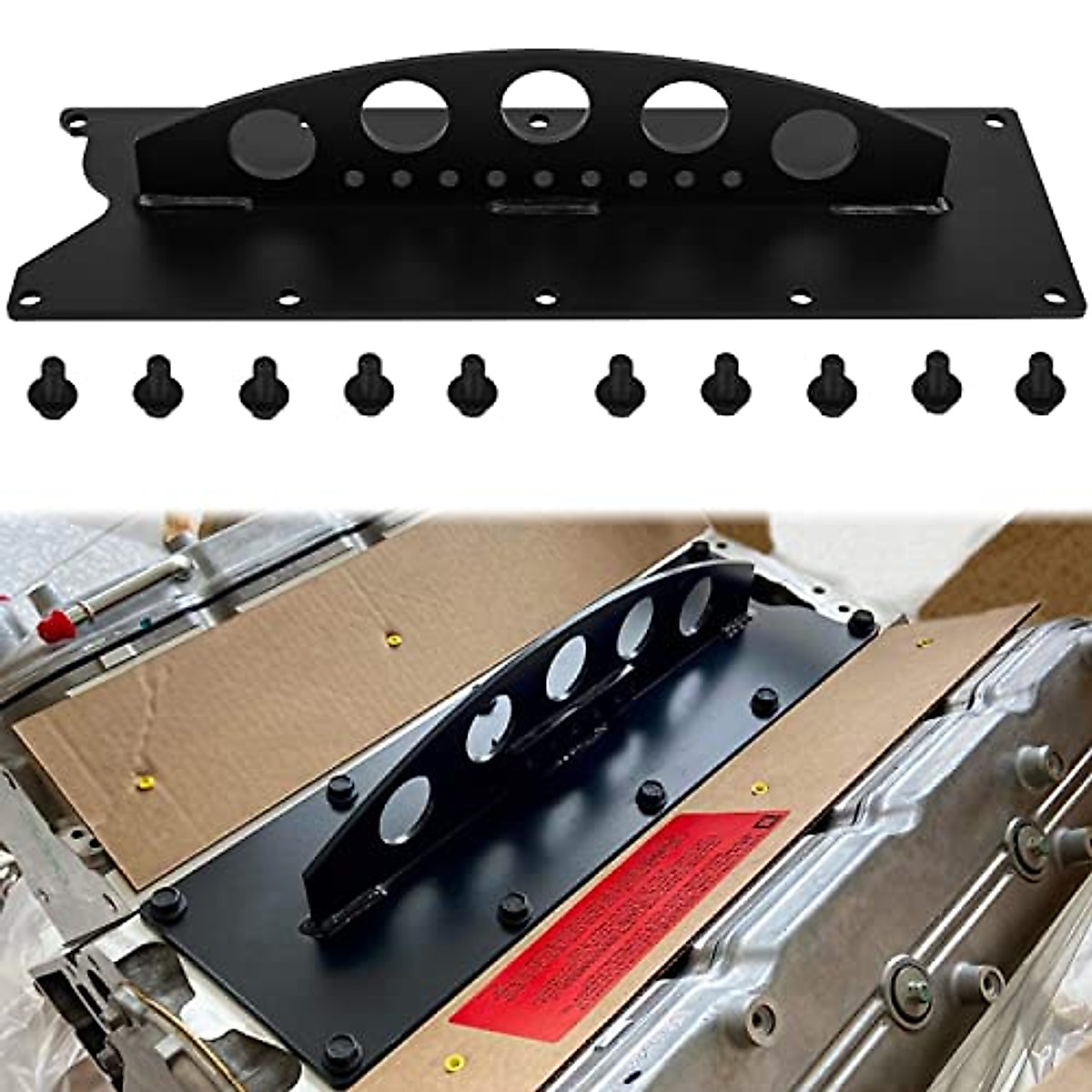 Bzsunway Heavy Duty LS Engine Lift Plate for LS LSX LS1 LS2 LS3 LQ4 6.0 6.2 5.3 4.8 Gen III