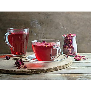 Rose Petals - 100% Natural - 8 oz (1/2 lb) - Culinary Grade A - EarthWise Aromatics