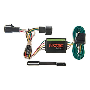 CURT 55325 Vehicle-Side Custom 4-Pin Trailer Wiring Harness, Fits Select Ford Ranger, Mazda B2300, B3000, B4000