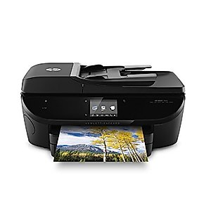 HP Envy 7640 Wireless All-in-One Photo Printer with Mobile Printing, HP Instant Ink or Amazon Dash replenishment ready (E4W43A)