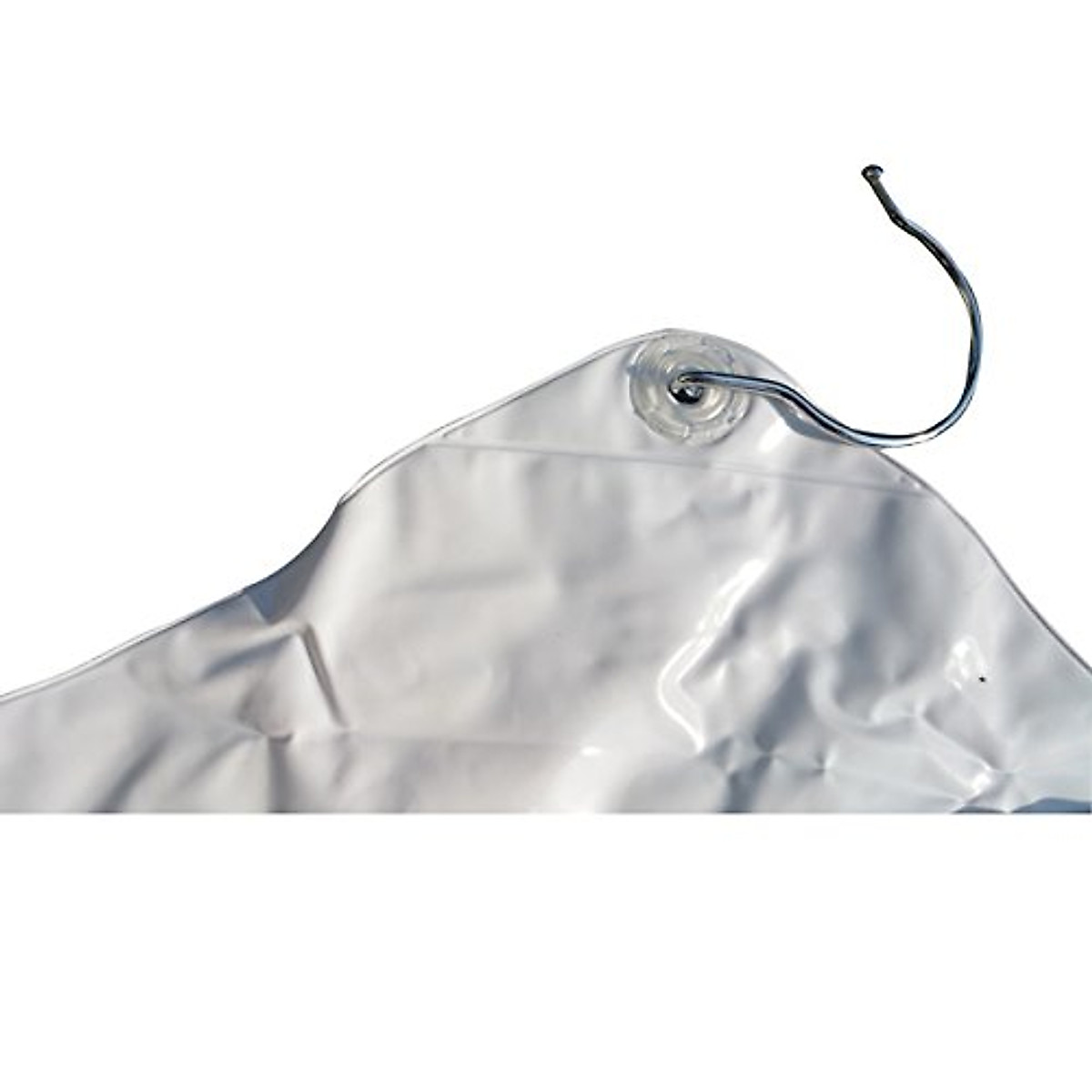 NewFerU Inflatable Hanger Travel X 6, White Round Shoulder, Portable Folding Clothes Drying Rack with Metal Hook, Space Saving Coat Storage Set Non Slip Foldable for Home Car Camping Indoor Outdoor