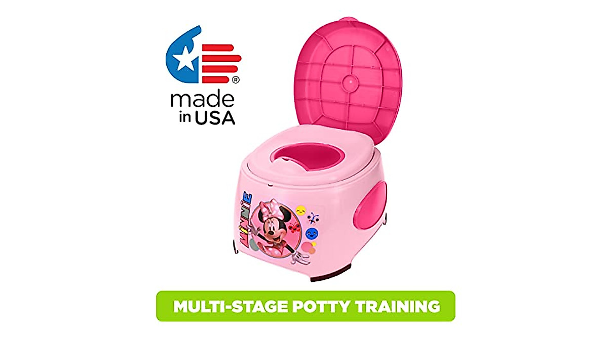 Minnie Mouse 3-in-1 Potty Training System | Kids' Toilet Seat