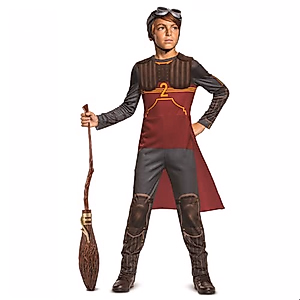 Disguise unisex child Harry Potter Nimbus 2000 Quidditch Broomstick Life Size Costume Accessory, Brown, 36 Inch Length US