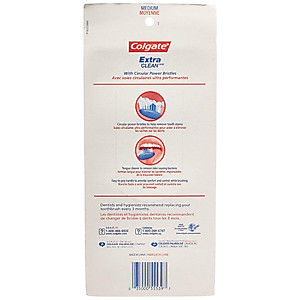 Colgate Extra Clean Full Head, Medium Toothbrush, 6 Count (Pack of 3)