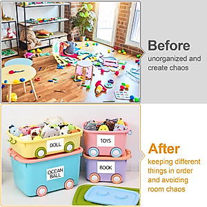 150 Pcs Labels for Storage Bins, 6 X 4 Inch Removable Labels for Storage Bins, Tear Resistant No Residue Storage Bin Labels, Matte White Blank Box Labels for School, Home, Business