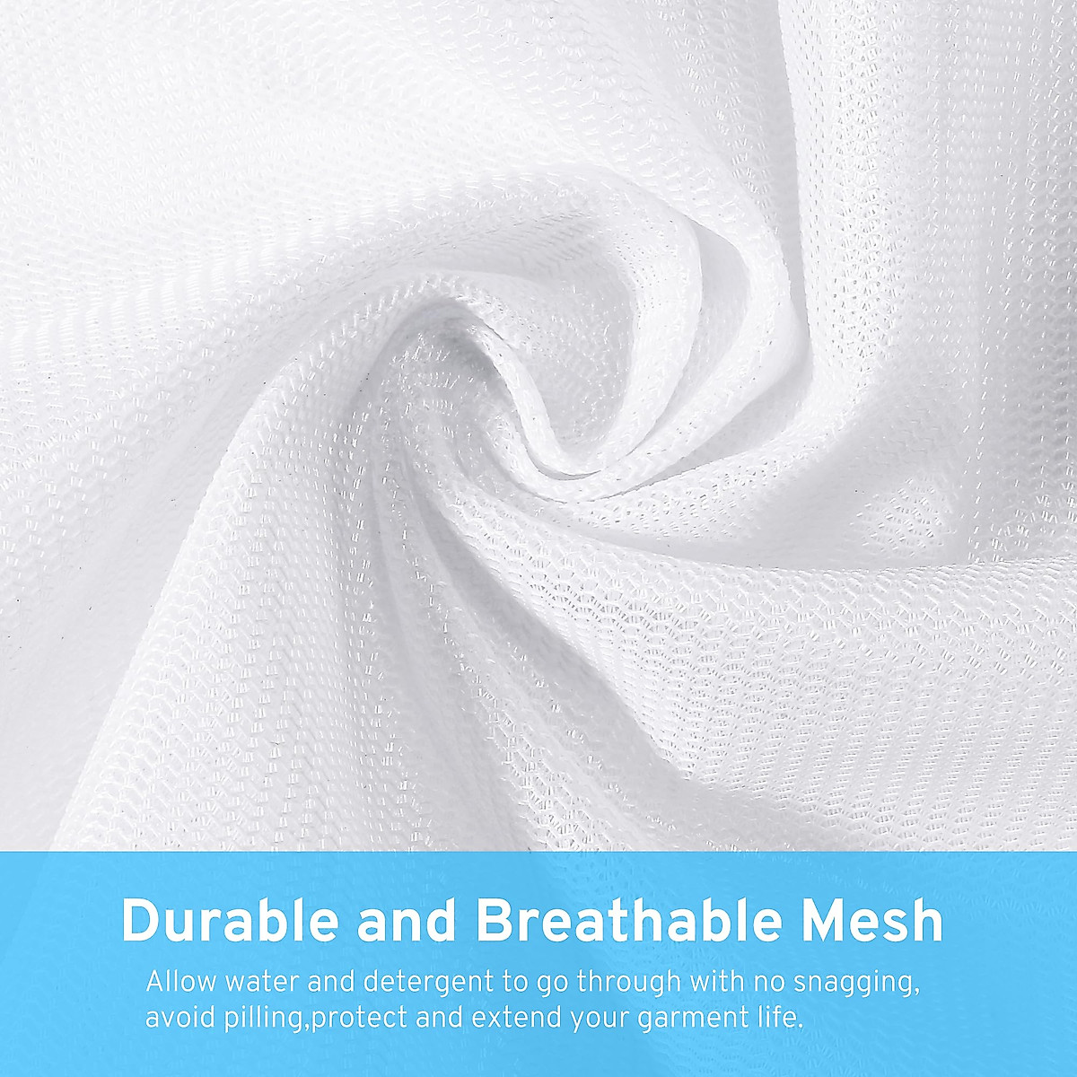 7 Pack Mesh Laundry Bags for Delicates with Premium Zipper, Lingerie Bags for Washing Delicates, Laundry Bags Mesh Wash Bags, Delicates Laundry Bag for Jeans,Blouse,Stocking,Underwear, Bra