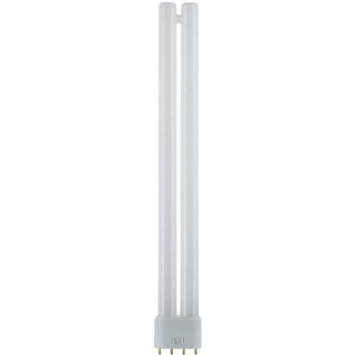 Sunlite FT24DL/835 Plug-in Twin Tube Compact Fluorescent Lamp, FT 4-Pin, 24 Watts, 1800 Lumens, 3500K Neutral White, 4-Pin (2G11) Base, 120 Volts, 1 Pack