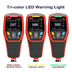 UNI-T UT343D Digital Coating Thickness Gauge Meter Tester Range 0 to 1250um with USB Data Function