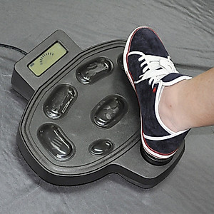 Black Haswing Cayman Foot Controller/Foot Pedal Wired for Bow Mount Electric Trolling Motor on Bass fishing, Bass boat, Jon Boat, Pontoon Boat, Inflatable Boat, Not for GPS Motor