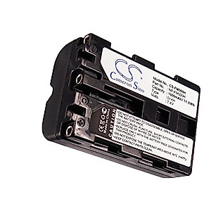 FYIOGXG Cameron Sino Battery for DSLR-A850Q, DSLR-A900, SLT-A65V, SLT-A65VB, SLT-A65VK, SLT-A65VM, SLT-A65VY, SLT-A77V, SLT-A77VB, SLT-A77VK, SLT-A77VM, SLT-A77VQ 1600mAh