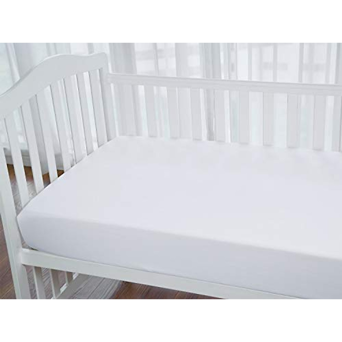 LCGGDB Fire Truck Crib Fitted Sheet,Rescue Department Car Breathable Cozy Baby Sheet for Standard Crib and Toddler mattresses Nursery Bedding Sheet Crib Mattress Sheets for Boys and Girls,28" x 52"