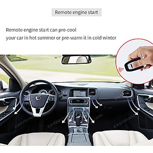 EASYGUARD EC010 PKE car Alarm with keyless go Remote Starter Passive keyless Entry Proximity Unlock DC12V