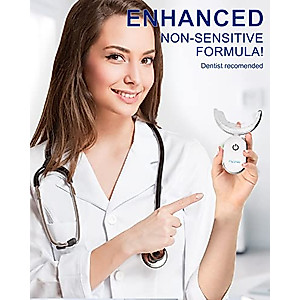 MySmile Teeth Whitening Kit Enhanced Teeth Whitener Flagship Version,10 Min 6 Month Supply Non-Sensitive Teeth Whitening Pen, Helps to Remove Stains from Coffee, Smoking, Wine, Soda, Tea