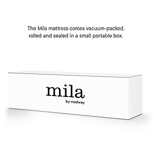 Modway Mila 6” Narrow Twin Mattress - Firm 6 Inch- 10-Year Warranty