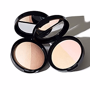 LAURA GELLER NEW YORK Baked Original Highlighter Supersize Duo, French Vanilla/French Kiss