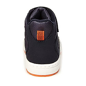 OshKosh B'Gosh Boy's Kuji Fashion Boot, Navy/Orange, 5 Toddler