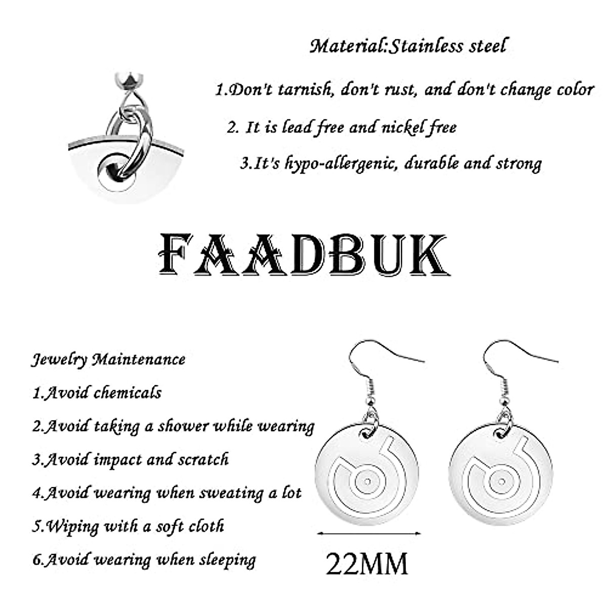 The Owl House Cosplay King's Collar Gift TOH King Collar Earring The Owl House Merch King Collar for Cosplay (King Collar Earring)