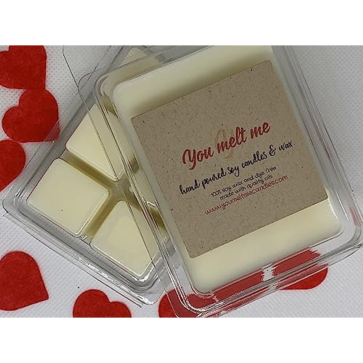 Cucumber Melon-Soy Wax Melt- Super Fragrant- One Bar Six Cubes- (Cucumber Melon)
