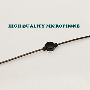 Hi-Fi Sound Earbuds Hands-Free Earphones w Mic Sleek Metal Headphones Headset Wired 3.5mm for Amazon Kindle, DX, Fire, Fire HD 6 8.9 - HD 7 8 10 - Fire Kids Edition - Kindle Fire HDX, HDX 7, HDX 8.9