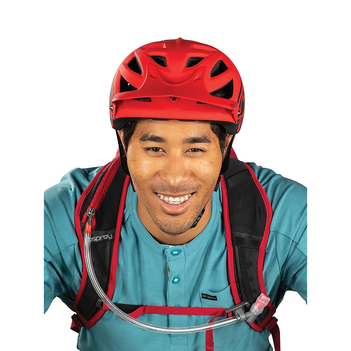 Osprey Raptor 14 Men's Bike Hydration Backpack , Cedar Green