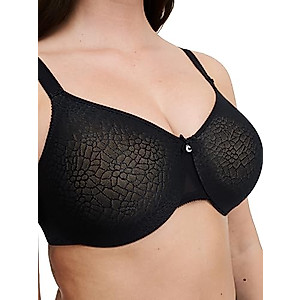 Chantelle Women's C Magnifique Seamless Unlined Minimizer, Black, 40G
