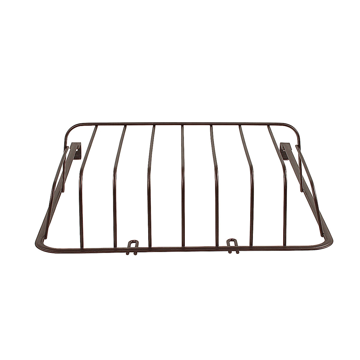 Spectrum Diversified Ashley Board & Bakeware Holder No-Installation Cupboard Cookie Sheet, Cutting Board Organizer for Cabinet, Baking Accessory Storage, Large, Satin Nickel