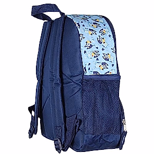 AI ACCESSORY INNOVATIONS Bluey 14" Kids School Travel Backpack Bag For Toys w/Raised Character Designs