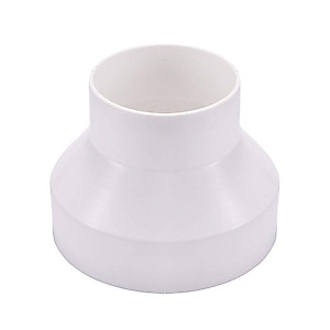 LEAK FREE 6"-4" Reducer Adapter for 6" AC Infinity Inline Fan (2 Pack)