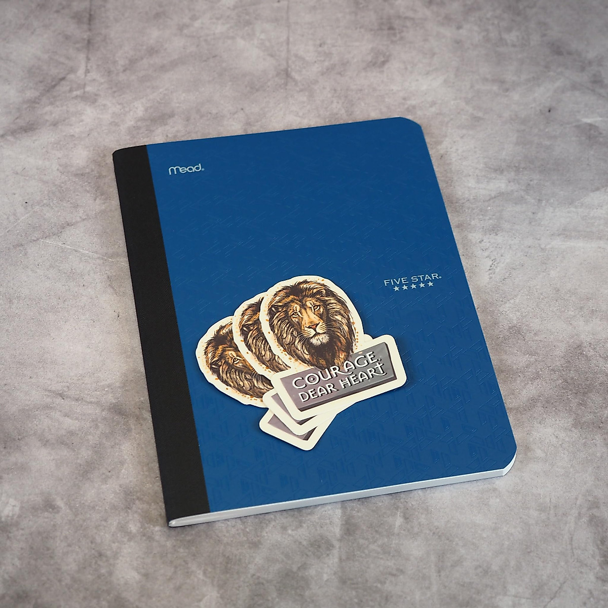 Courage Dear Heart Aslan Quote Sticker - CS Lewis Sticker for Hydroflask - Narnia Laptop Decals - Christian Book Lover Gift - Fantasy Literature Great Quotes