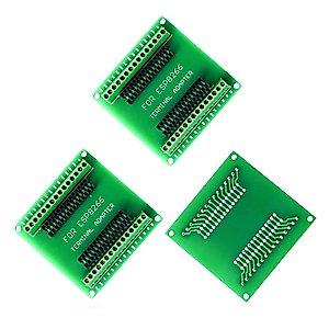 HiLetgo 3pcs NodeMCU GPIO Board ESP8266 NodeMCU Pin Out IO Out 1 into 2 for ESP8266 ESP-12E NodeMCU Development Board