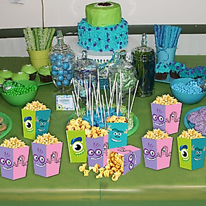 Party Bags Popcorn Boxes, Contains 20 pcs Paper Bags, Theme Birthday Party Decorations